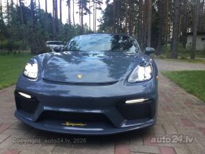 Grey Porsche 718 2017 in Tartu, with an engine capacity of 2.00 L and mileage of 75 thousand km for 57500 €, photo 7 on AUTOMOTO.COM.LV