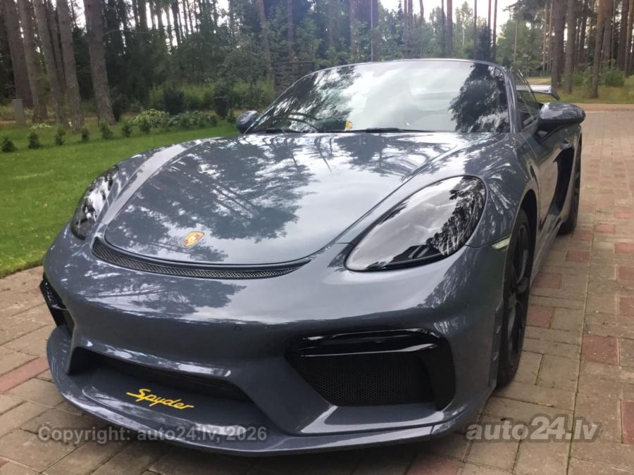 Grey Porsche 718 2017 in Tartu, with an engine capacity of 2.00 L and mileage of 75 thousand km for 57500 €, photo 15 on AUTOMOTO.COM.LV
