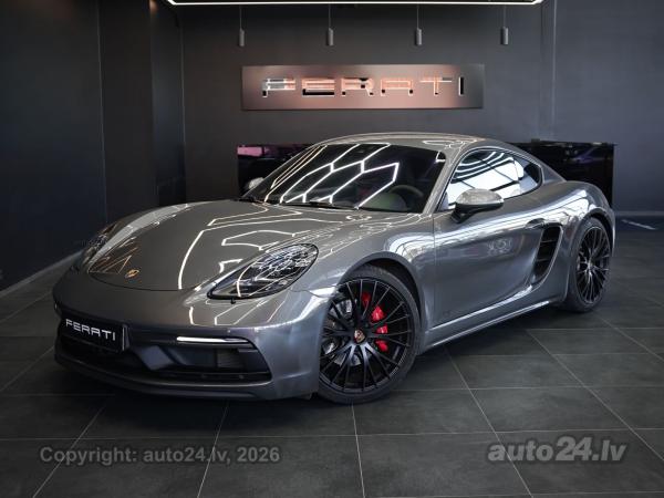 Grey Porsche 718 2020 in Tallinn, with an engine capacity of 2.50 L and mileage of 61 thousand km for 73900 €, photo 1 on AUTOMOTO.COM.LV