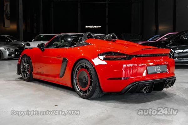 Red Porsche 718 2024 in Riga, with an engine capacity of 4.00 L and mileage of 23 thousand km for 139900 €, photo 6 on AUTOMOTO.COM.LV