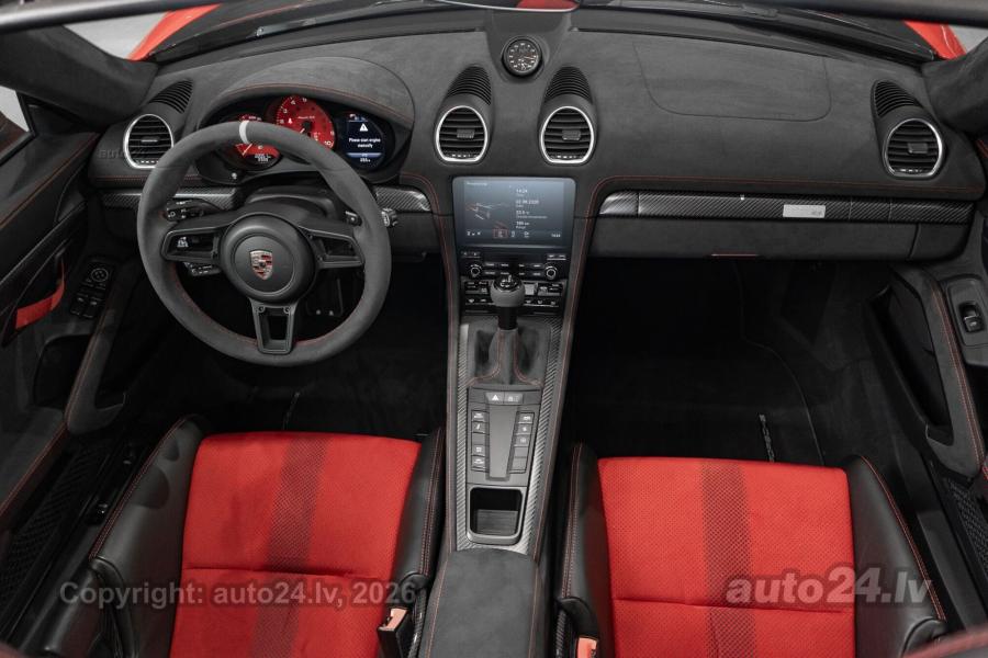 Красный Порше 718 2024 в Рига, объемом двигателя 4.00 л и пробегом 23 тыс. км за 139900 €, фото 13 на AUTOMOTO.COM.LV