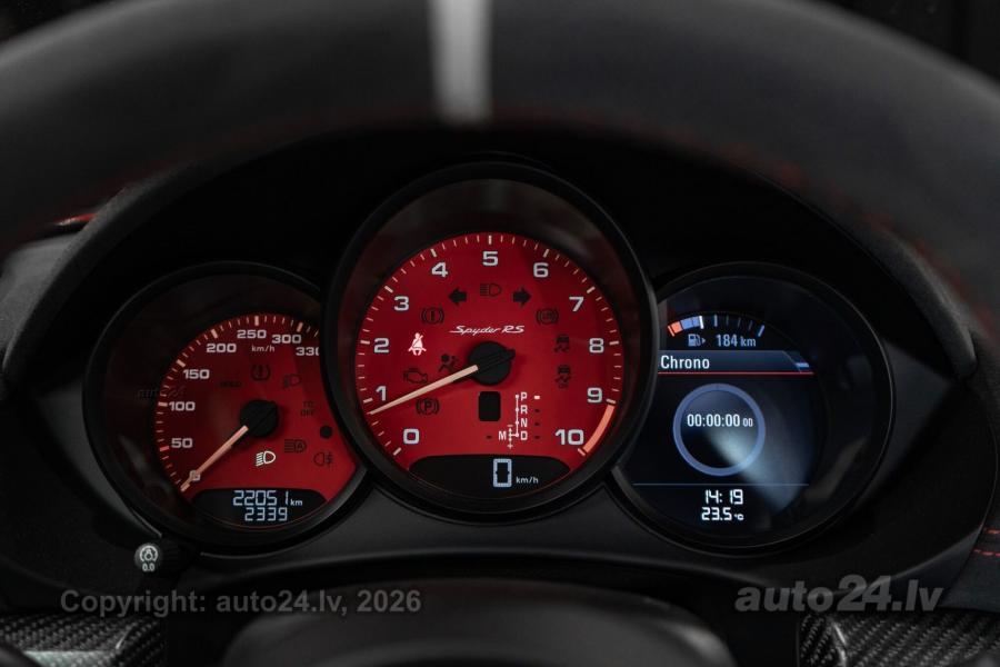 Красный Порше 718 2024 в Рига, объемом двигателя 4.00 л и пробегом 23 тыс. км за 139900 €, фото 20 на AUTOMOTO.COM.LV