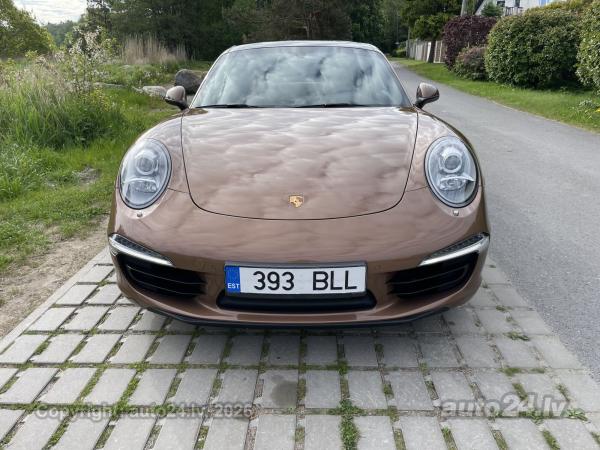 Beige Porsche 911 2014 in Tallinn, with an engine capacity of 3.40 L and mileage of 69 thousand km for 84900 €, photo 4 on AUTOMOTO.COM.LV