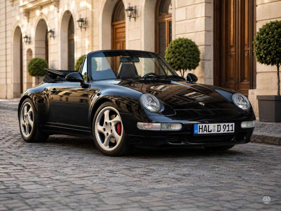 Melns Porsche 911 1998 Viļņa, ar dzinēja tilpumu 3.60 L un nobraukumu 78 tūkst. km par 75999 €, foto 3 vietnē AUTOMOTO.COM.LV