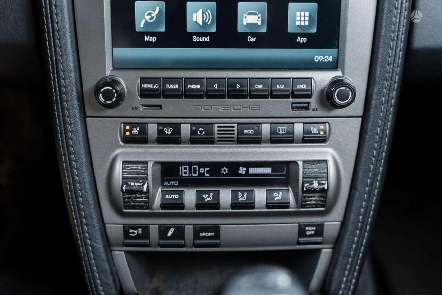 Черный Порше 911 2006 в Вильнюс, объемом двигателя 3.82 л и пробегом 68 тыс. км за 45000 €, фото 28 на AUTOMOTO.COM.LV