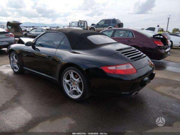 Black Porsche 911 2007 in Klaipeda, with an engine capacity of 3.60 L and mileage of 59 thousand km for 19000 €, photo 3 on AUTOMOTO.COM.LV