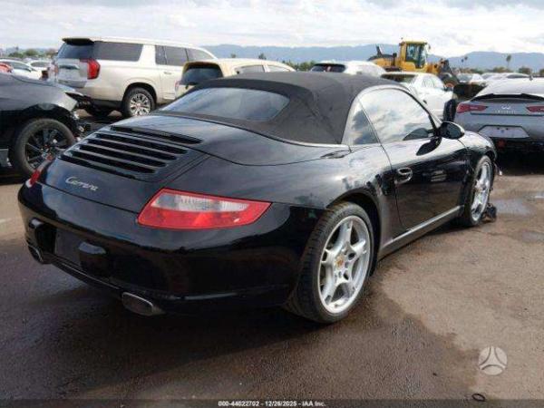 Black Porsche 911 2007 in Klaipeda, with an engine capacity of 3.60 L and mileage of 59 thousand km for 19000 €, photo 4 on AUTOMOTO.COM.LV