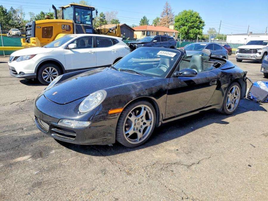 Черный Порше 911 2007 в Клайпеда, объемом двигателя 3.60 л и пробегом 83 тыс. км за 18500 €, фото 1 на AUTOMOTO.COM.LV