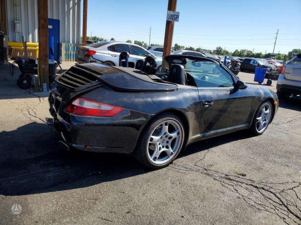 Black Porsche 911 2007 in Klaipeda, with an engine capacity of 3.60 L and mileage of 83 thousand km for 18500 €, photo 4 on AUTOMOTO.COM.LV