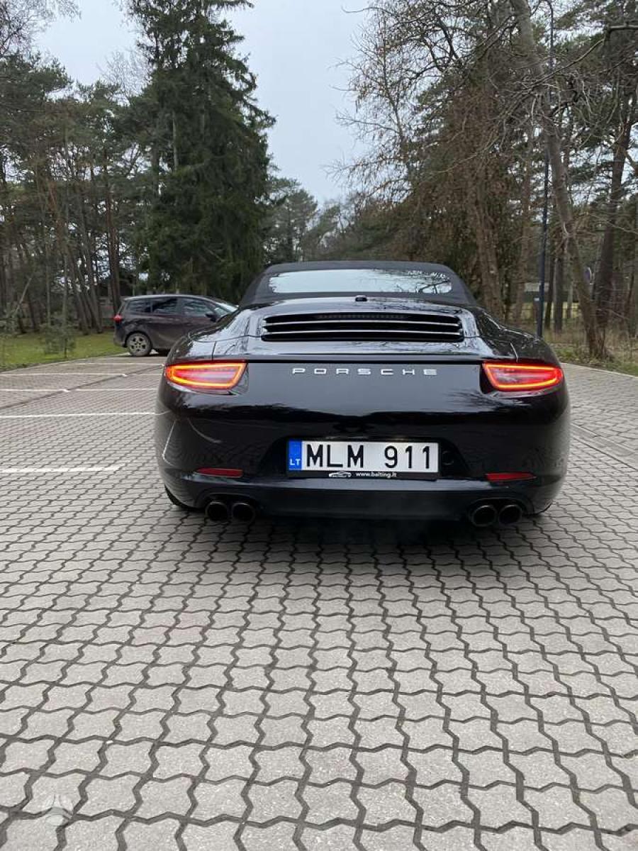Черный Порше 911 2014 в Паланга, объемом двигателя 3.44 л и пробегом 137 тыс. км за 55900 €, фото 6 на AUTOMOTO.COM.LV