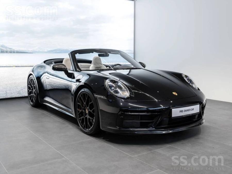 Черный Порше 911 2023 в Рига, объемом двигателя 3.00 л и пробегом 52 тыс. км за 150000 €, фото 3 на AUTOMOTO.COM.LV