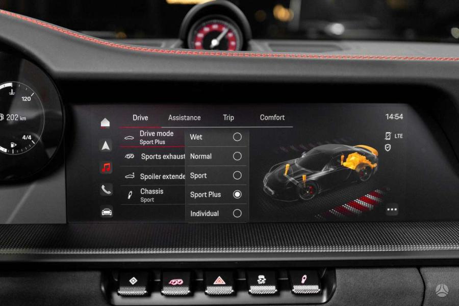Черный Порше 911 2024 в Рига, объемом двигателя 2.98 л и пробегом 4 тыс. км за 169000 €, фото 26 на AUTOMOTO.COM.LV