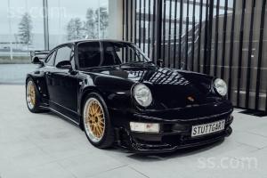 Черный Порше 911 1991 в Рига, объемом двигателя 3.50 л и пробегом 92 тыс. км за 95000 €, фото  на AUTOMOTO.COM.LV