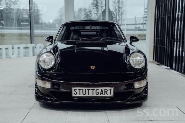 Black Porsche 911 1991 in Riga, with an engine capacity of 3.50 L and mileage of 92 thousand km for 85000 €, photo 3 on AUTOMOTO.COM.LV