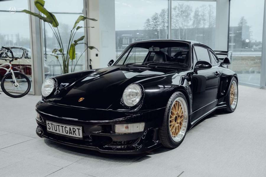 Black Porsche 911 1991 in Riga, with an engine capacity of 3.60 L and mileage of 92 thousand km for 95000 €, photo 4 on AUTOMOTO.COM.LV