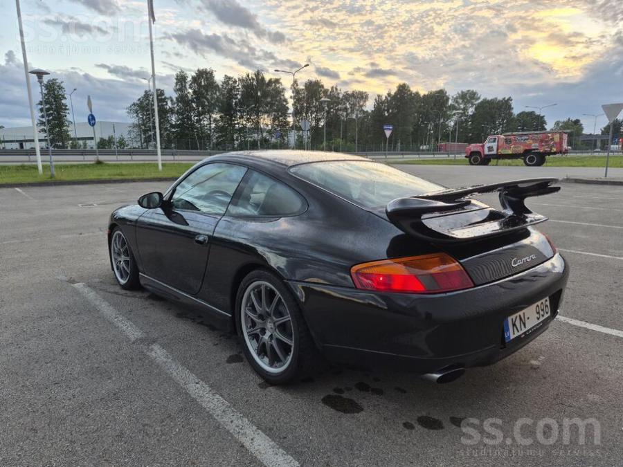 Melns Porsche 911 1999 Rīga, ar dzinēja tilpumu 3.40 L un nobraukumu 188 tūkst. km par 42990 €, foto 5 vietnē AUTOMOTO.COM.LV