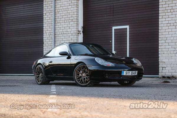 Black Porsche 911 1999 in Tallinn, with an engine capacity of 3.40 L and mileage of 262 thousand km for 28500 €, photo 1 on AUTOMOTO.COM.LV