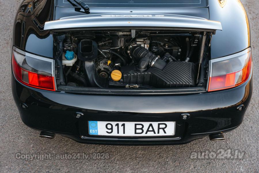 Black Porsche 911 1999 in Tallinn, with an engine capacity of 3.40 L and mileage of 262 thousand km for 28500 €, photo 12 on AUTOMOTO.COM.LV