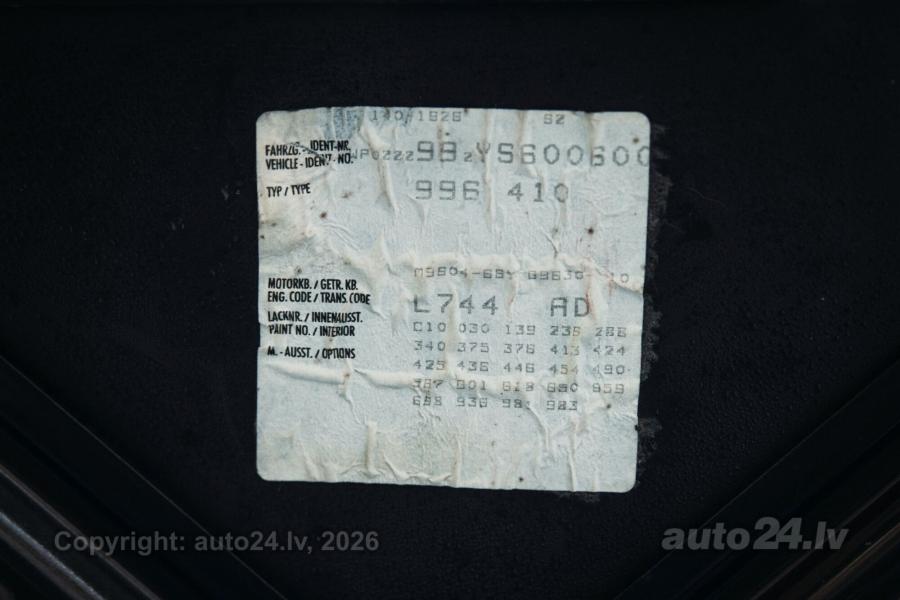 Melns Porsche 911 2000 Tartu, ar dzinēja tilpumu 3.40 L un nobraukumu 237 tūkst. km par 37999 €, foto 25 vietnē AUTOMOTO.COM.LV