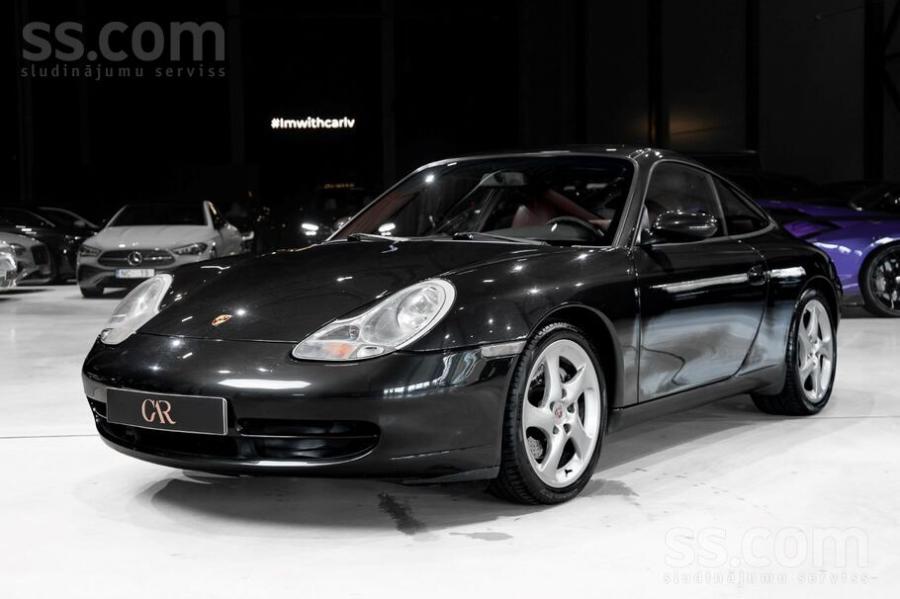 Melns Porsche 911 2000 Rīga, ar dzinēja tilpumu 3.40 L un nobraukumu 180 tūkst. km par 27000 €, foto 1 vietnē AUTOMOTO.COM.LV