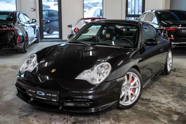 Black Porsche 911 2004 in Kaunas, with an engine capacity of 3.60 L and mileage of 81 thousand km for 77750 €, photo 5 on AUTOMOTO.COM.LV