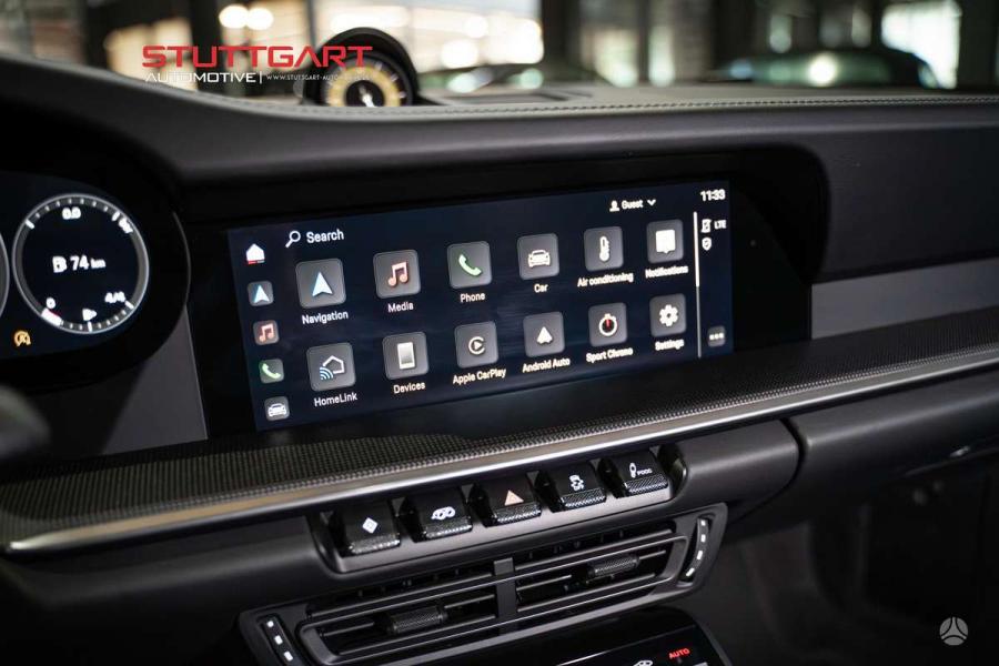 Черный Порше 911 2023 в Каунас, объемом двигателя 3.75 л и пробегом 13 тыс. км за 205000 €, фото 13 на AUTOMOTO.COM.LV