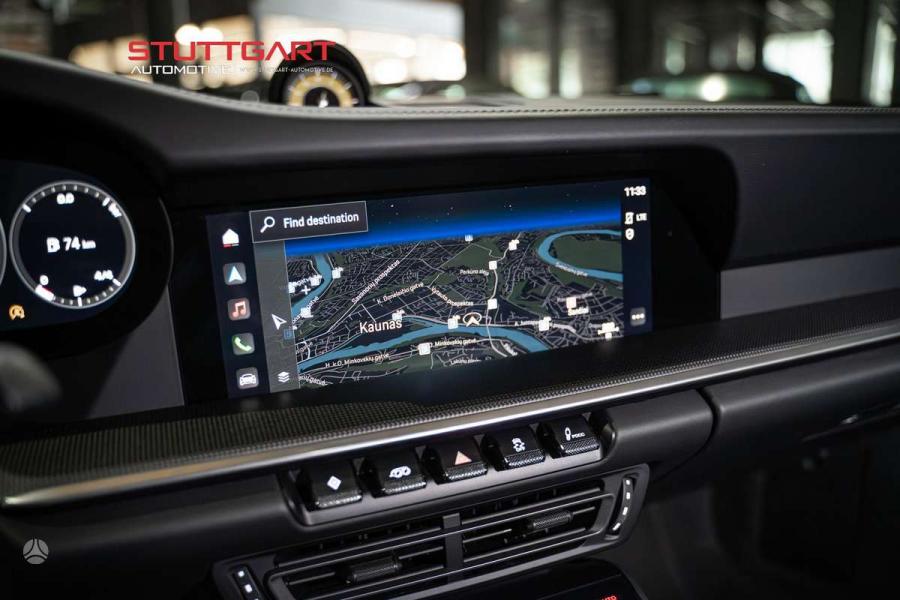 Черный Порше 911 2023 в Каунас, объемом двигателя 3.75 л и пробегом 13 тыс. км за 205000 €, фото 14 на AUTOMOTO.COM.LV