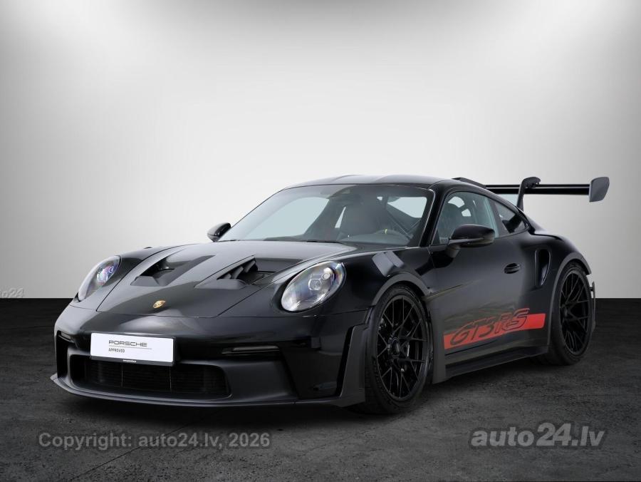 Black Porsche 911 2023 in Tallinn, with an engine capacity of 4.00 L and mileage of 7 thousand km for 290000 €, photo 1 on AUTOMOTO.COM.LV