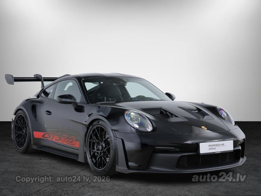 Black Porsche 911 2023 in Tallinn, with an engine capacity of 4.00 L and mileage of 7 thousand km for 290000 €, photo 4 on AUTOMOTO.COM.LV
