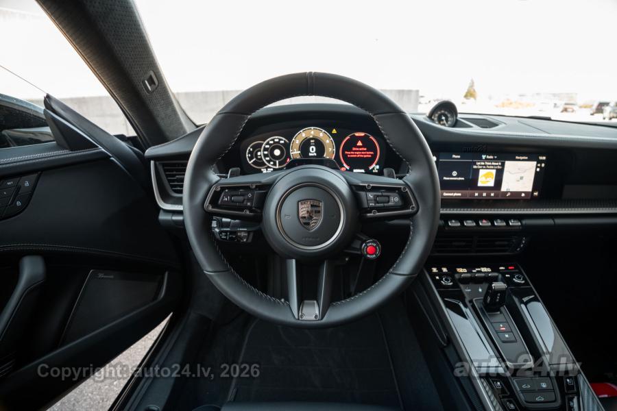 Melns Porsche 911 2026 Tartu, ar dzinēja tilpumu 3.60 L un nobraukumu 3 tūkst. km par 303800 €, foto 14 vietnē AUTOMOTO.COM.LV