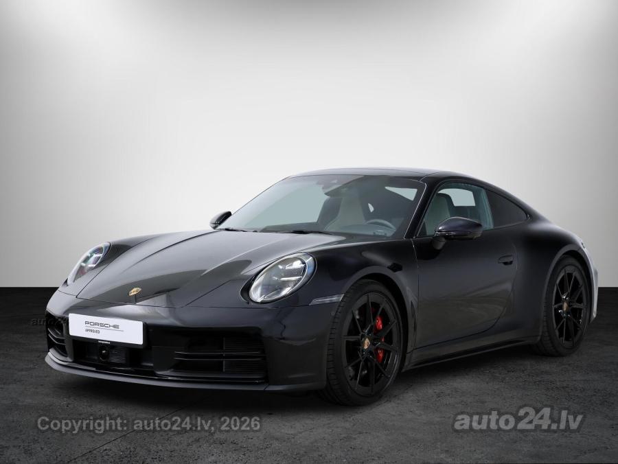 Black Porsche 911 2026 in Tallinn, with an engine capacity of 3.00 L and mileage of 16 thousand km for 180000 €, photo 1 on AUTOMOTO.COM.LV