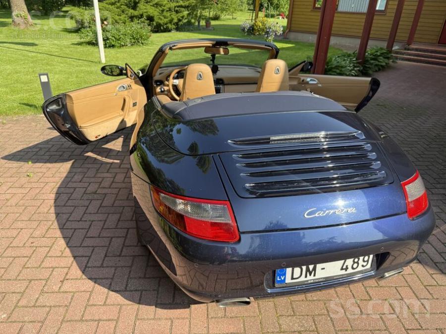 Zils Porsche 911 2005 Jelgava, ar dzinēja tilpumu 3.60 L un nobraukumu 129 tūkst. km par 42000 €, foto 5 vietnē AUTOMOTO.COM.LV