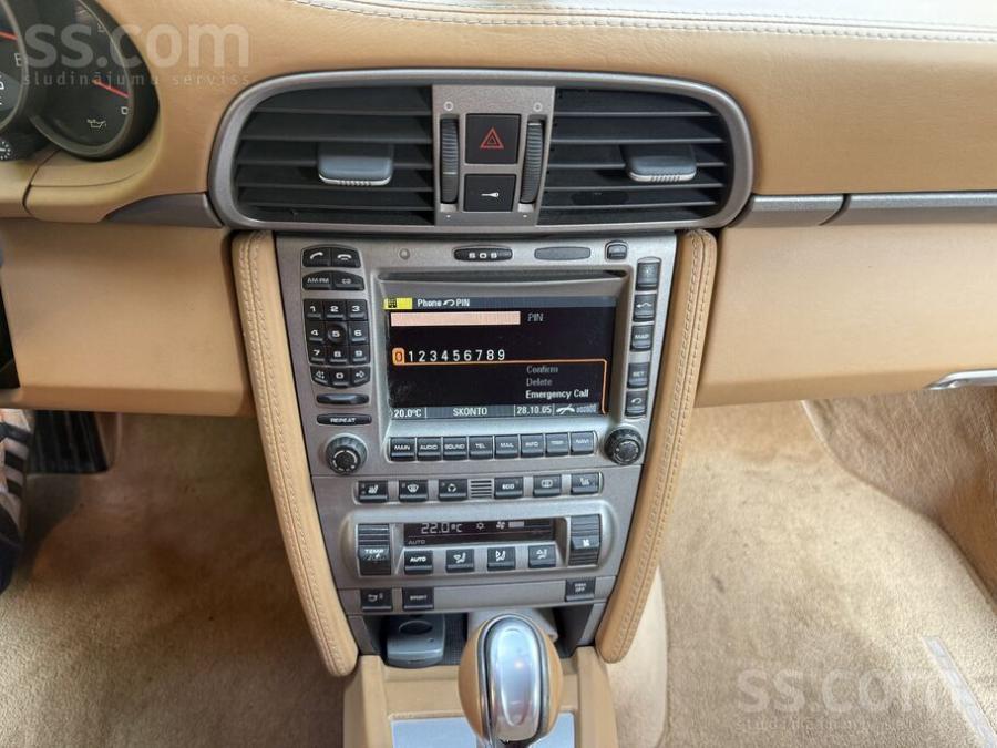 Zils Porsche 911 2005 Jelgava, ar dzinēja tilpumu 3.60 L un nobraukumu 129 tūkst. km par 42000 €, foto 14 vietnē AUTOMOTO.COM.LV