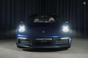 Blue Porsche 911 2020 in Vilnius, with an engine capacity of 2.98 L and mileage of 50 thousand km for 109998 €, photo 3 on AUTOMOTO.COM.LV