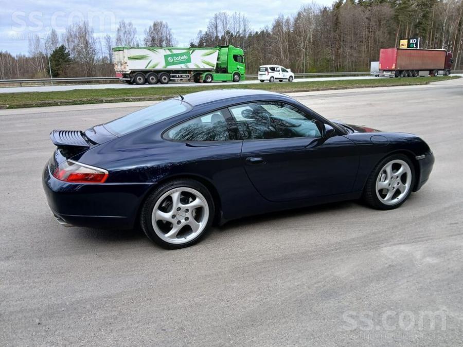 Синий Порше 911 1999 в Рига, объемом двигателя 3.40 л и пробегом 165 тыс. км за 29999 €, фото 4 на AUTOMOTO.COM.LV