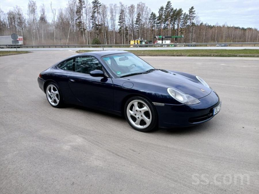 Синий Порше 911 1999 в Рига, объемом двигателя 3.40 л и пробегом 165 тыс. км за 29999 €, фото 5 на AUTOMOTO.COM.LV