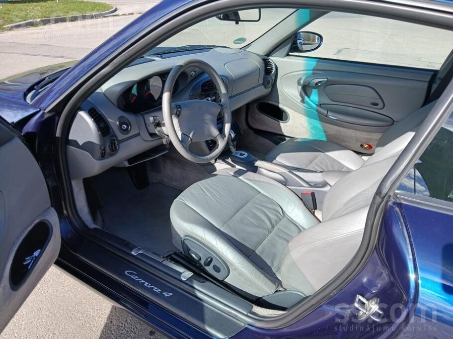 Синий Порше 911 1999 в Рига, объемом двигателя 3.40 л и пробегом 165 тыс. км за 29999 €, фото 7 на AUTOMOTO.COM.LV