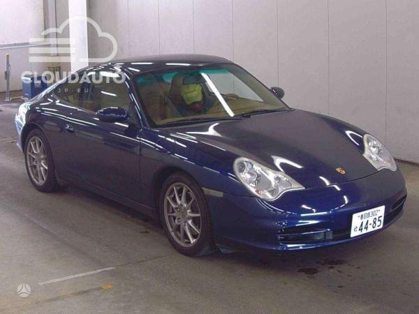 Blue Porsche 911 2002 in Vilnius, with an engine capacity of 3.60 L and mileage of 87 thousand km for 26000 €, photo 1 on AUTOMOTO.COM.LV