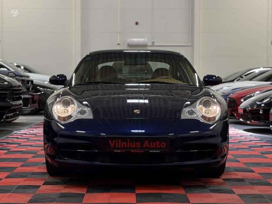 Blue Porsche 911 2002 in Vilnius, with an engine capacity of 3.60 L and mileage of 88 thousand km for 32500 €, photo 3 on AUTOMOTO.COM.LV