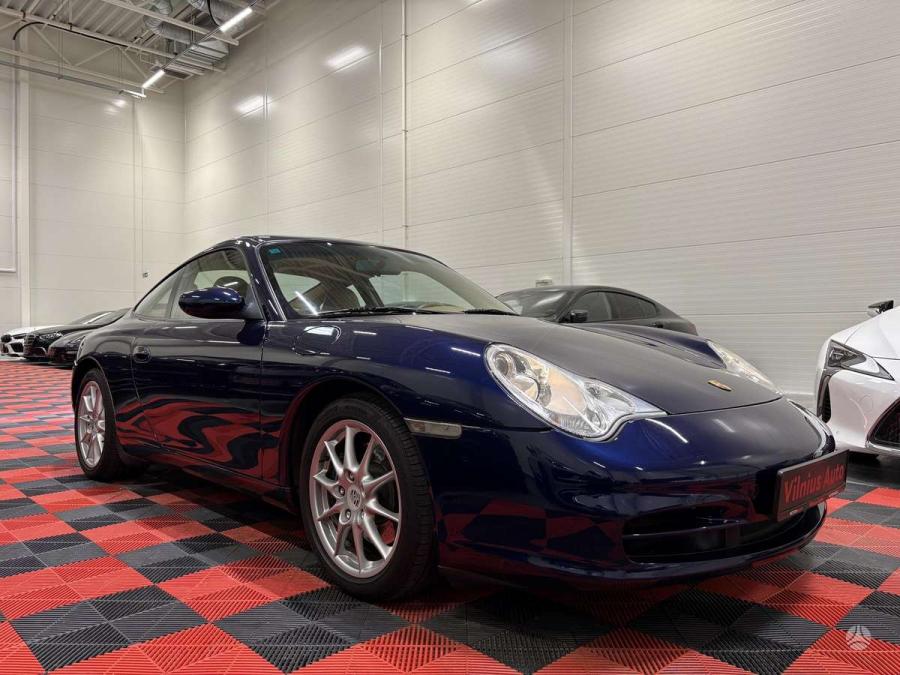Blue Porsche 911 2002 in Vilnius, with an engine capacity of 3.60 L and mileage of 88 thousand km for 32500 €, photo 4 on AUTOMOTO.COM.LV