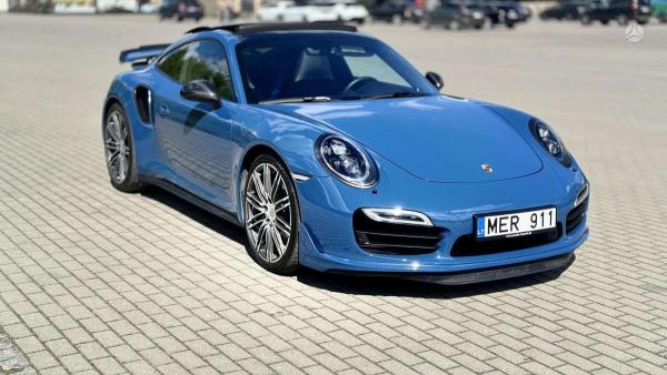 Zils Porsche 911 2015 Viļņa, ar dzinēja tilpumu 3.80 L un nobraukumu 7 tūkst. km par 105000 €, foto 5 vietnē AUTOMOTO.COM.LV