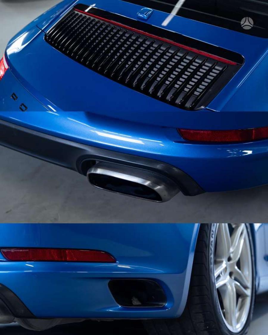 Zils Porsche 911 2018 Viļņa, ar dzinēja tilpumu 2.98 L un nobraukumu 46 tūkst. km par 71999 €, foto 13 vietnē AUTOMOTO.COM.LV
