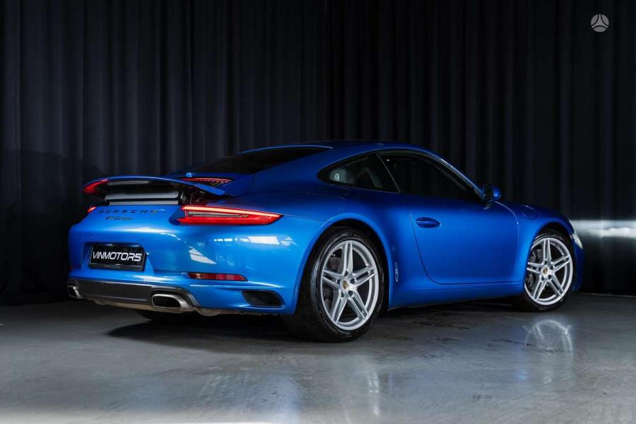 Zils Porsche 911 2018 Viļņa, ar dzinēja tilpumu 2.98 L un nobraukumu 47 tūkst. km par 71999 €, foto 5 vietnē AUTOMOTO.COM.LV