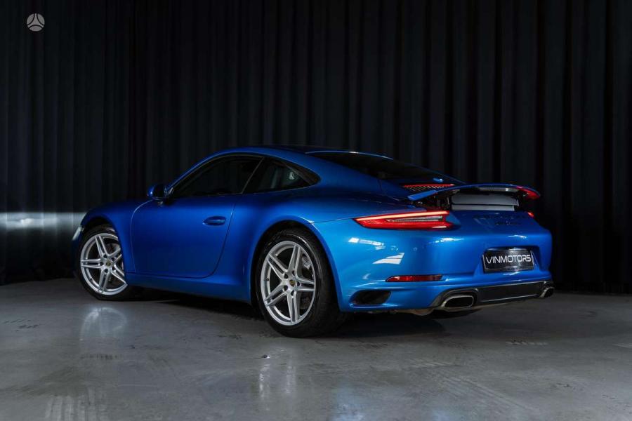 Zils Porsche 911 2018 Viļņa, ar dzinēja tilpumu 2.98 L un nobraukumu 47 tūkst. km par 71999 €, foto 7 vietnē AUTOMOTO.COM.LV