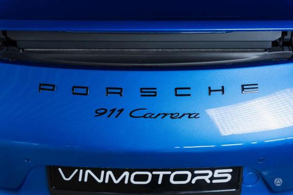 Zils Porsche 911 2018 Viļņa, ar dzinēja tilpumu 2.98 L un nobraukumu 47 tūkst. km par 71999 €, foto 11 vietnē AUTOMOTO.COM.LV
