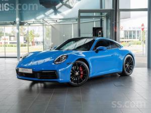 Blue Porsche 911 2022 in Riga, with an engine capacity of 3.00 L and mileage of 25 thousand km for 129000 €, photo  on AUTOMOTO.COM.LV