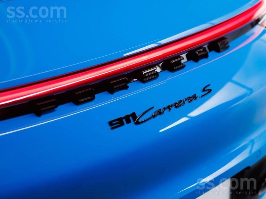 Синий Порше 911 2022 в Рига, объемом двигателя 3.00 л и пробегом 25 тыс. км за 129000 €, фото 14 на AUTOMOTO.COM.LV