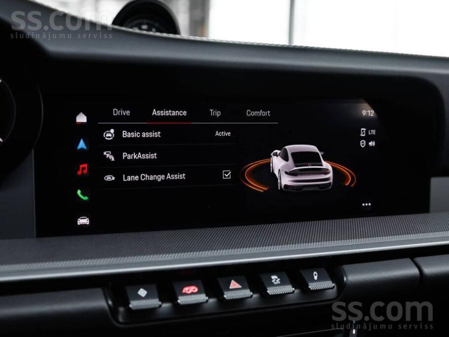 Синий Порше 911 2022 в Рига, объемом двигателя 3.00 л и пробегом 25 тыс. км за 129000 €, фото 29 на AUTOMOTO.COM.LV