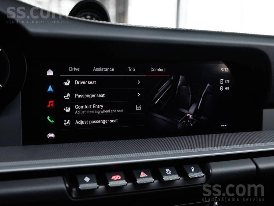 Синий Порше 911 2022 в Рига, объемом двигателя 3.00 л и пробегом 25 тыс. км за 129000 €, фото 31 на AUTOMOTO.COM.LV