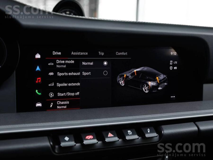 Синий Порше 911 2022 в Рига, объемом двигателя 3.00 л и пробегом 25 тыс. км за 129000 €, фото 32 на AUTOMOTO.COM.LV